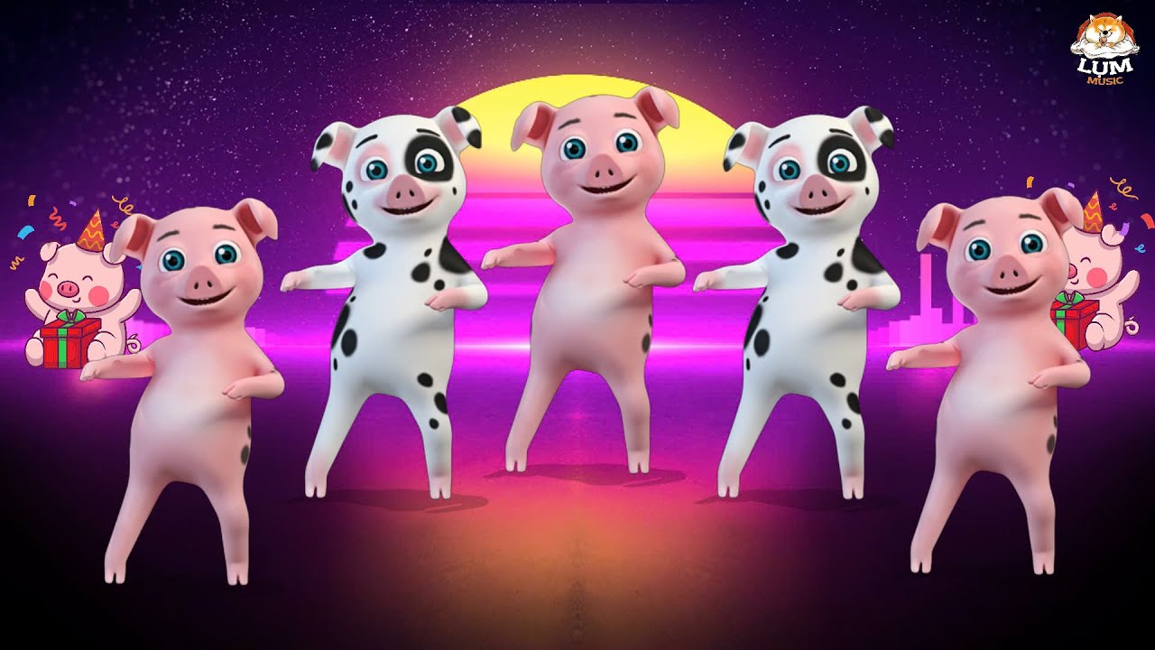 Heo Ú Na Ú Nần - Heo Nhảy Hot TikTok 2024 - Đàn Heo Con Remix Vui Nhộn ...