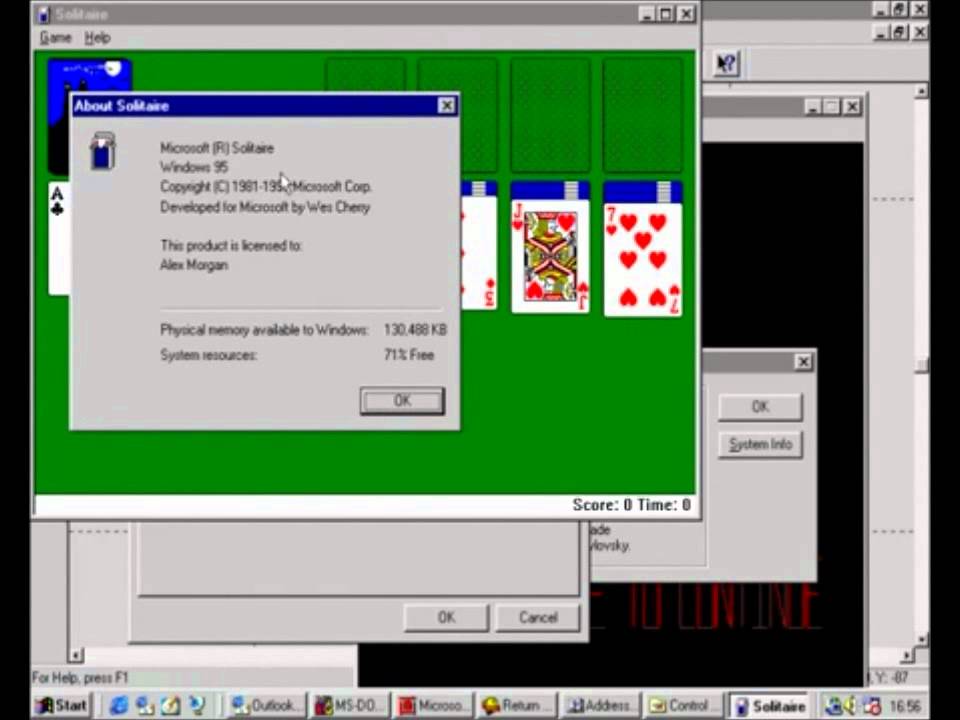 Windows 95 OSR2 on Virtual PC - YouTube