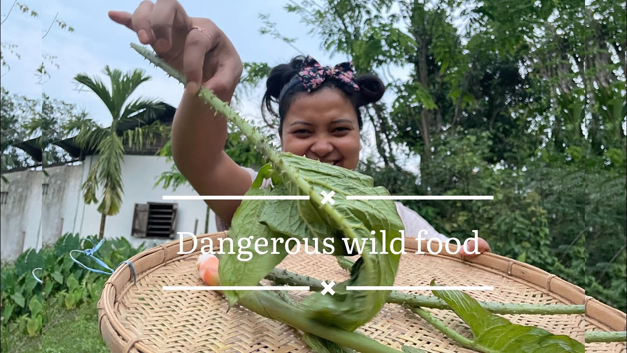 চেংমৰা মাংস | Sengmora recipe | assamese recipe | Spiny Arum Recipe ...