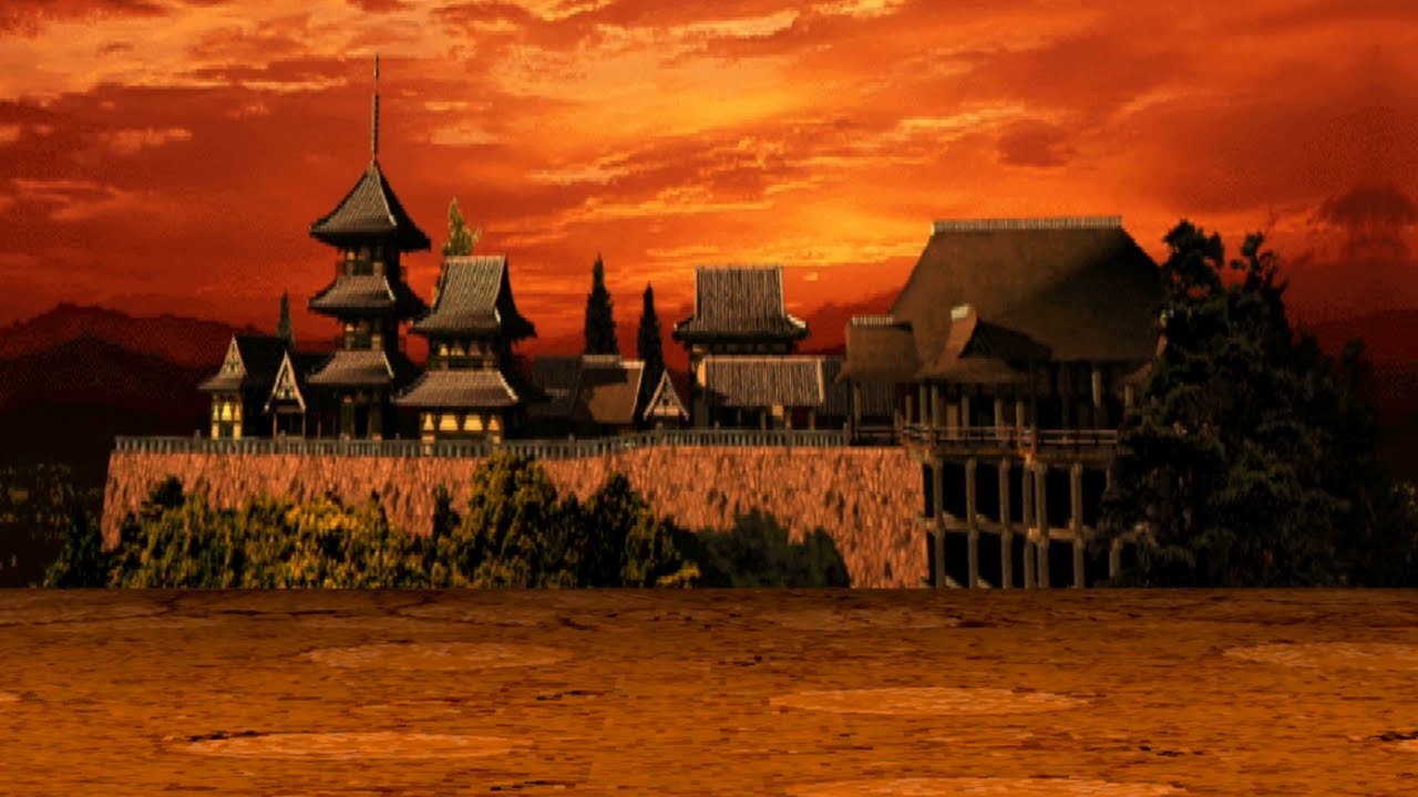 Kyoto at Sunset, Japan | Tekken 2 - YouTube