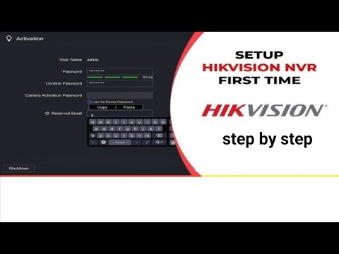 Hikvision NVR First Time Setup ||NVR Setup || Hikvision NVR Setup ...