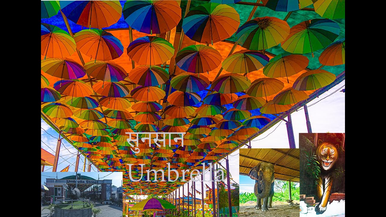 Umbrella street Chitwan, Patihani - YouTube