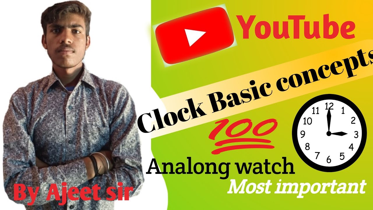 Clock Basic concepts|| clock reasoning concepts||most important topic ...