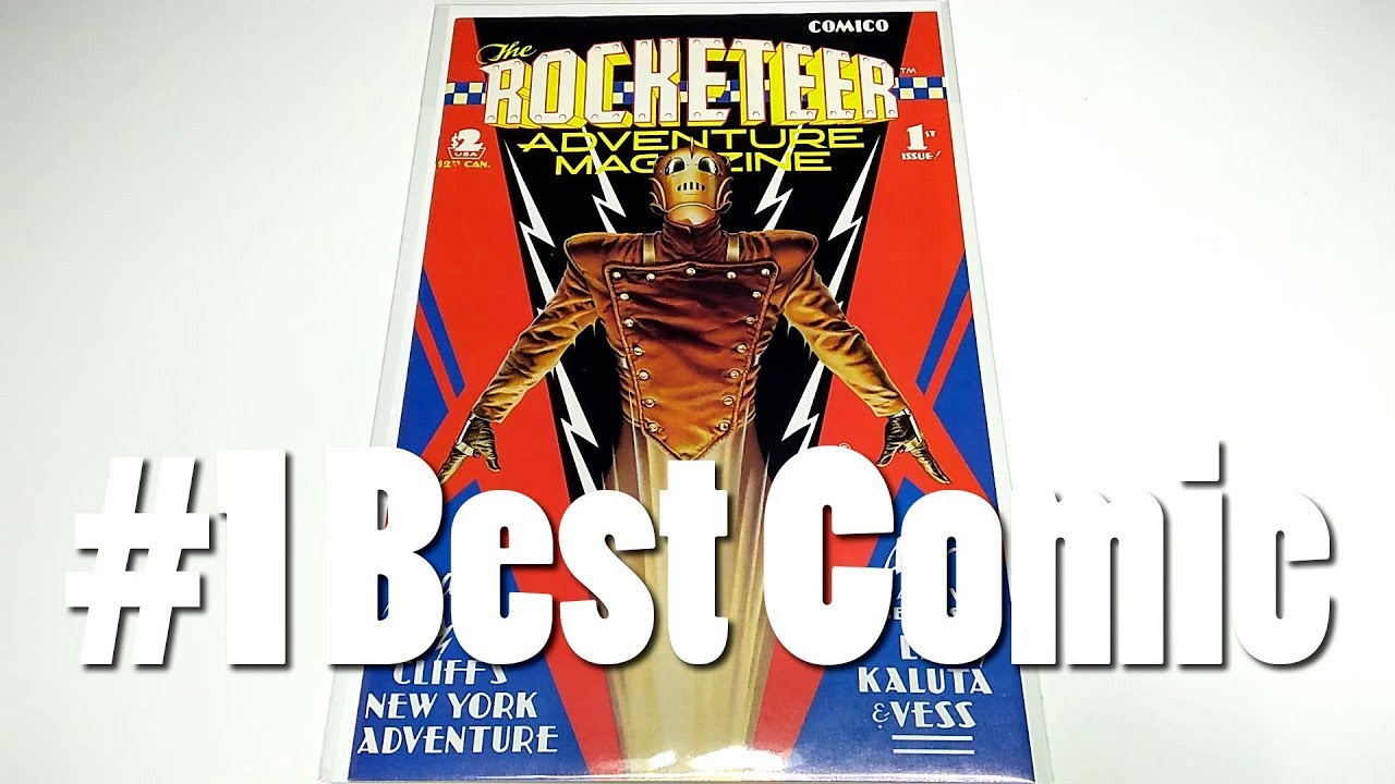 The Rocketeer Adventure Magazine #1 (1988) - #1 Best Comic - YouTube