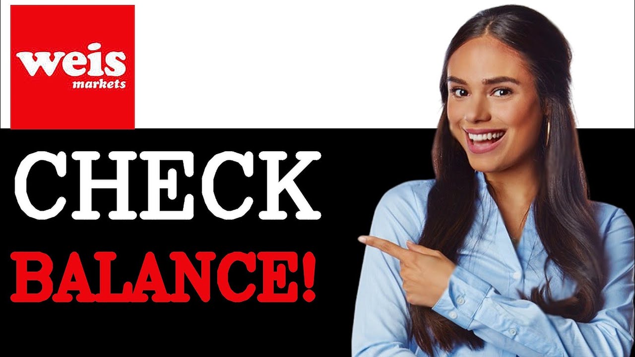How To Check Weis Gift Card Balance (2025) - YouTube