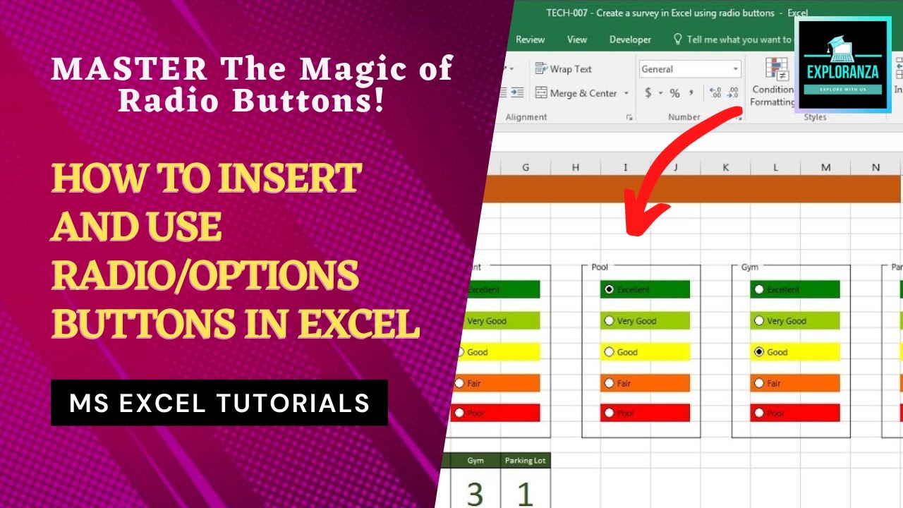 How To Use Radio Buttons In Excel Add Radio Button In Excel Options Button YouTube How To Use Radio Buttons In Excel Add Radio Button In Excel Options Button YouTube