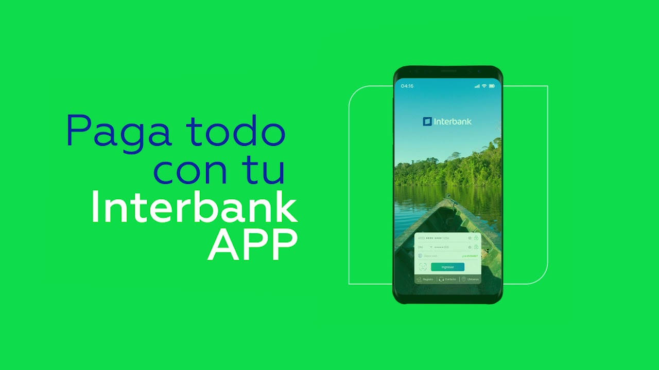 Paga en cualquier POS con tu Interbank APP - YouTube