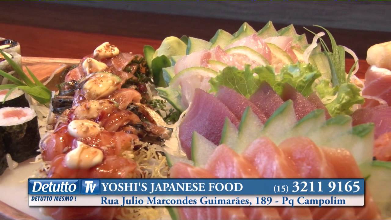 YOSHIS JAPANESE FOOD DETUTTO SETEMBRO 2015 - YouTube