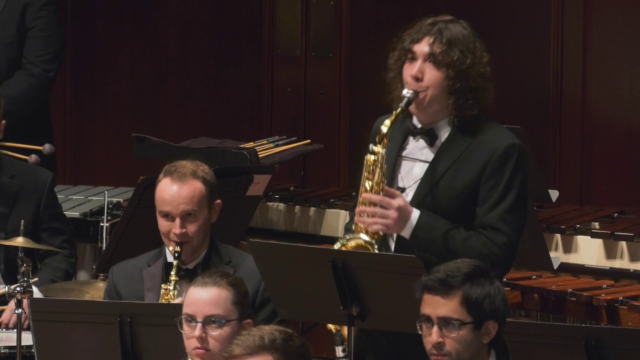 UMich Symphony Band - Donald Grantham - Fayetteville Bop (2002) - YouTube