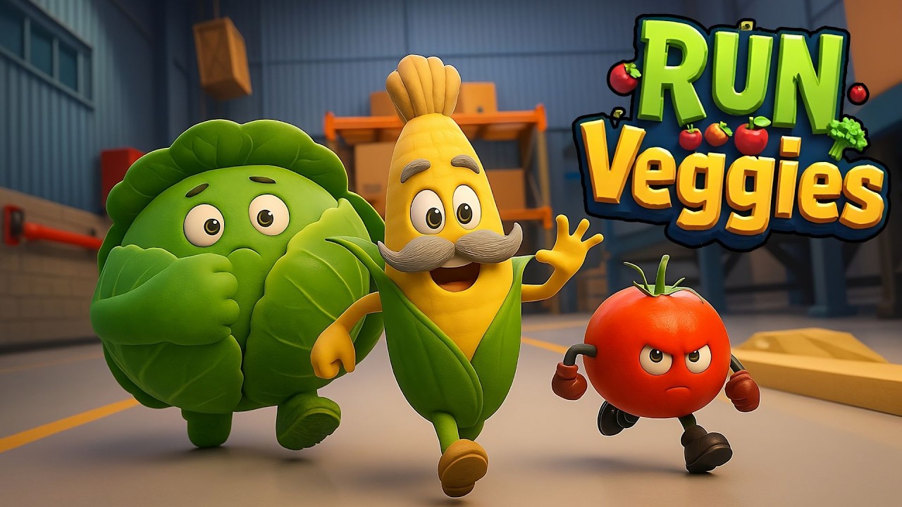 La aventura de los vegetales || Run Veggies || RojoGame - YouTube
