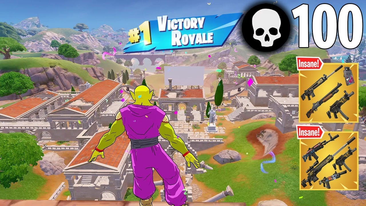 100 Elimination Solo vs Squads Wins Full Gameplay (Fortnite Chapter 5 ...