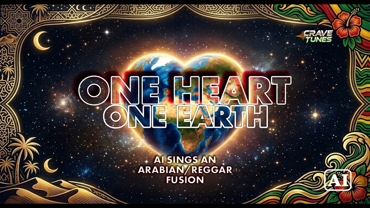 AI Sings an Arabian/Reggae Fusion | One Heart, One Earth - YouTube