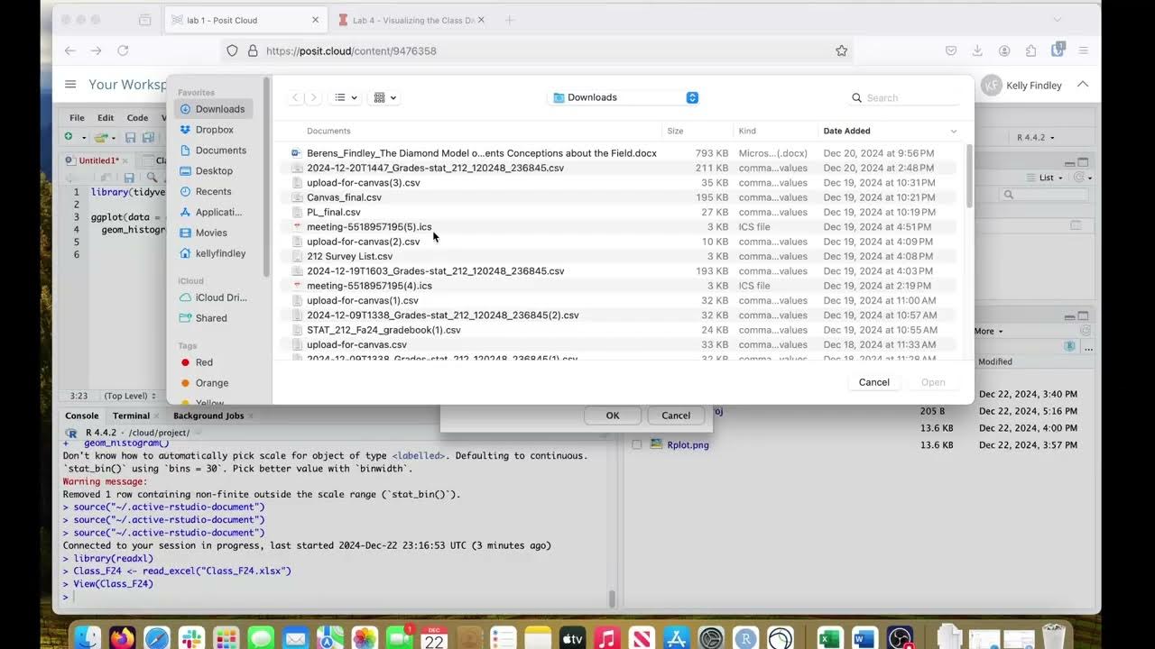 Importing Data into RStudio - YouTube