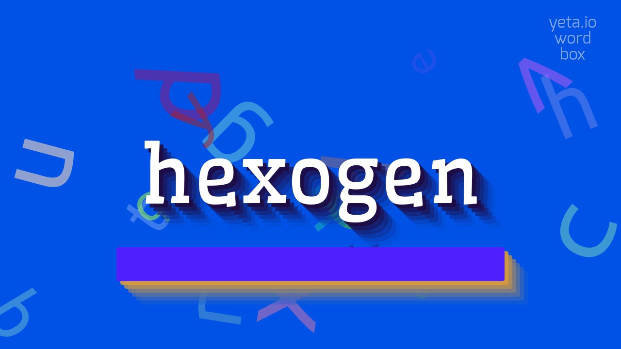 How to say "hexogen"! (High Quality Voices) - YouTube