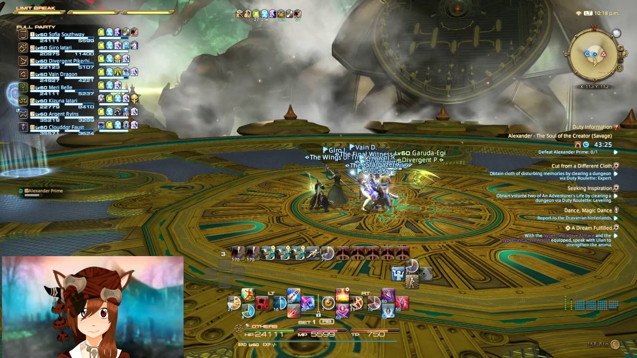 Alexander Prime A12S 58% Progression (Midgardsormr FFXIV) Bard PoV ...