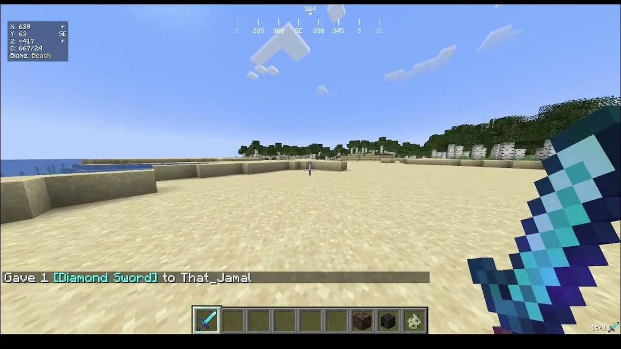 How to Get A Sharpness lvl100 Sword in Minecraft - YouTube