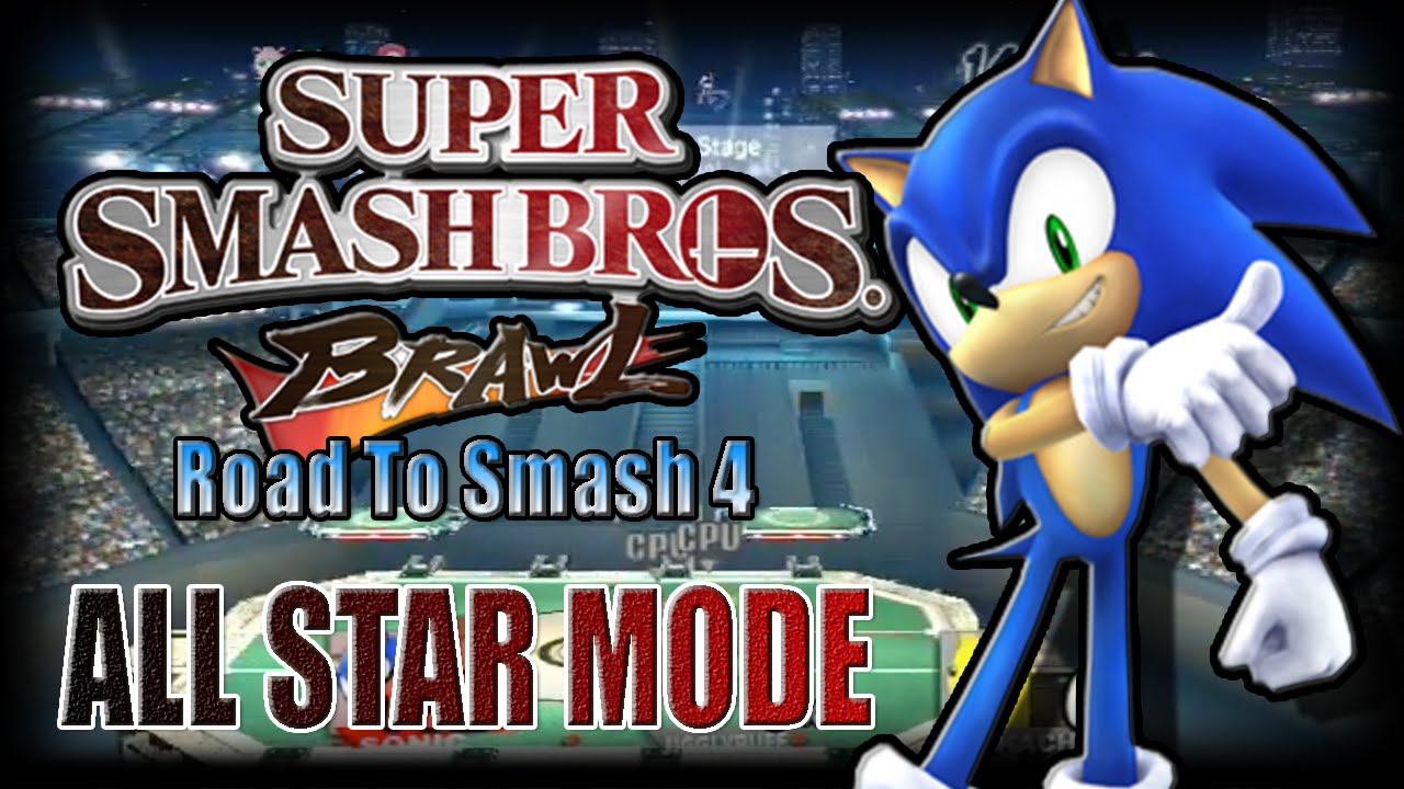 Road to Smash 4 - Part 5: Super Smash Bros. Brawl - All Star Mode ...