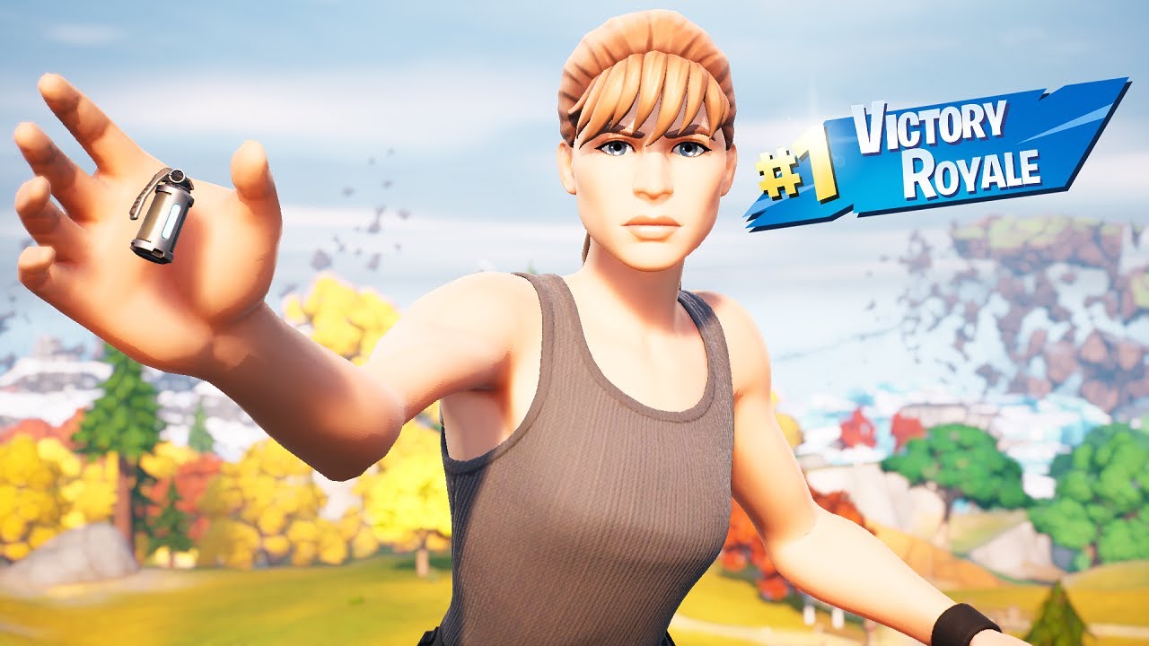 VICTORIA CON LA SKIN SARAH CONNOR FORTNITE - YouTube