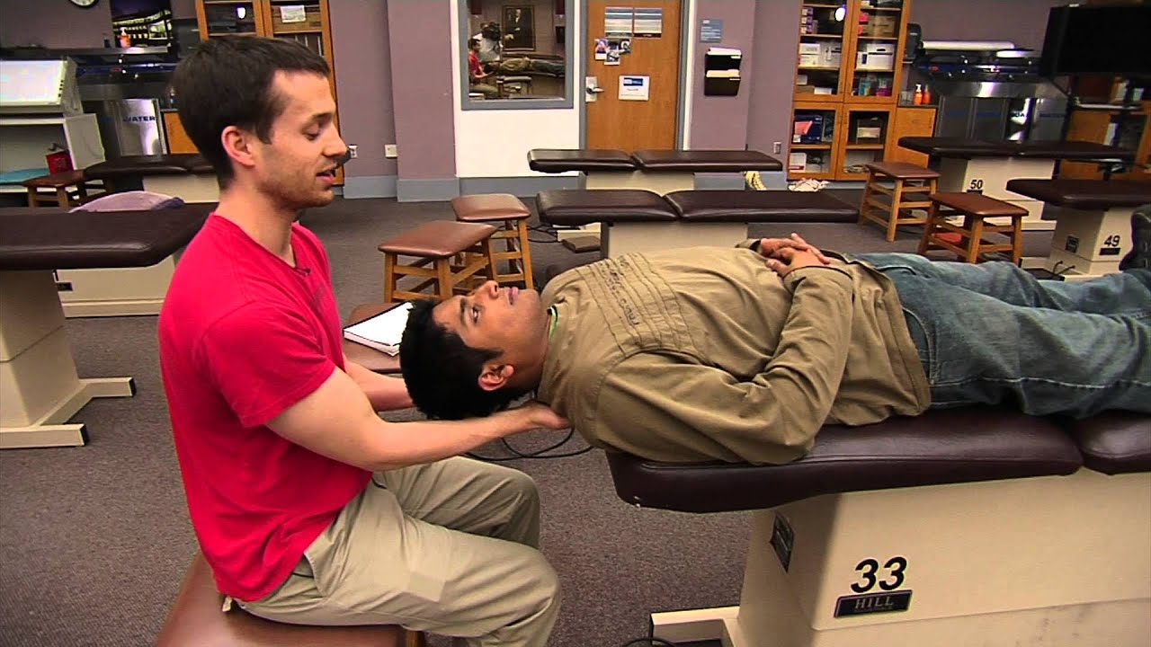 Midline Posterior T1 12 Counterstrain - YouTube