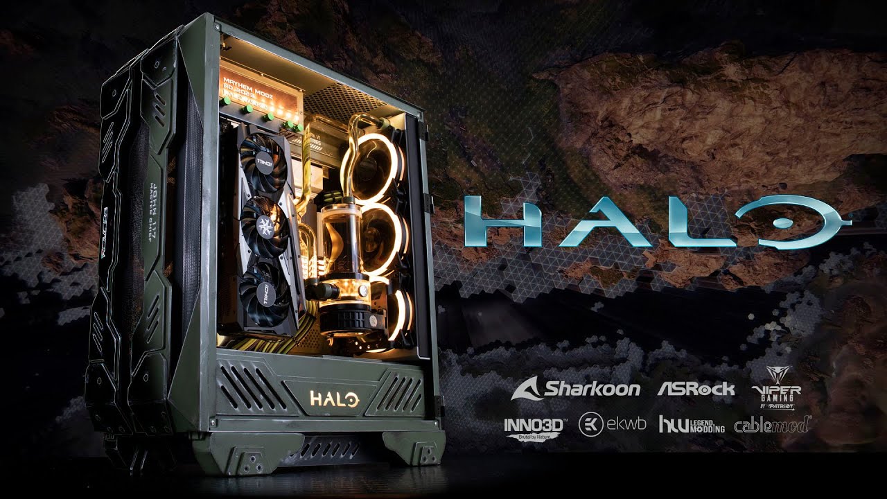 HALO CASEMOD - YouTube