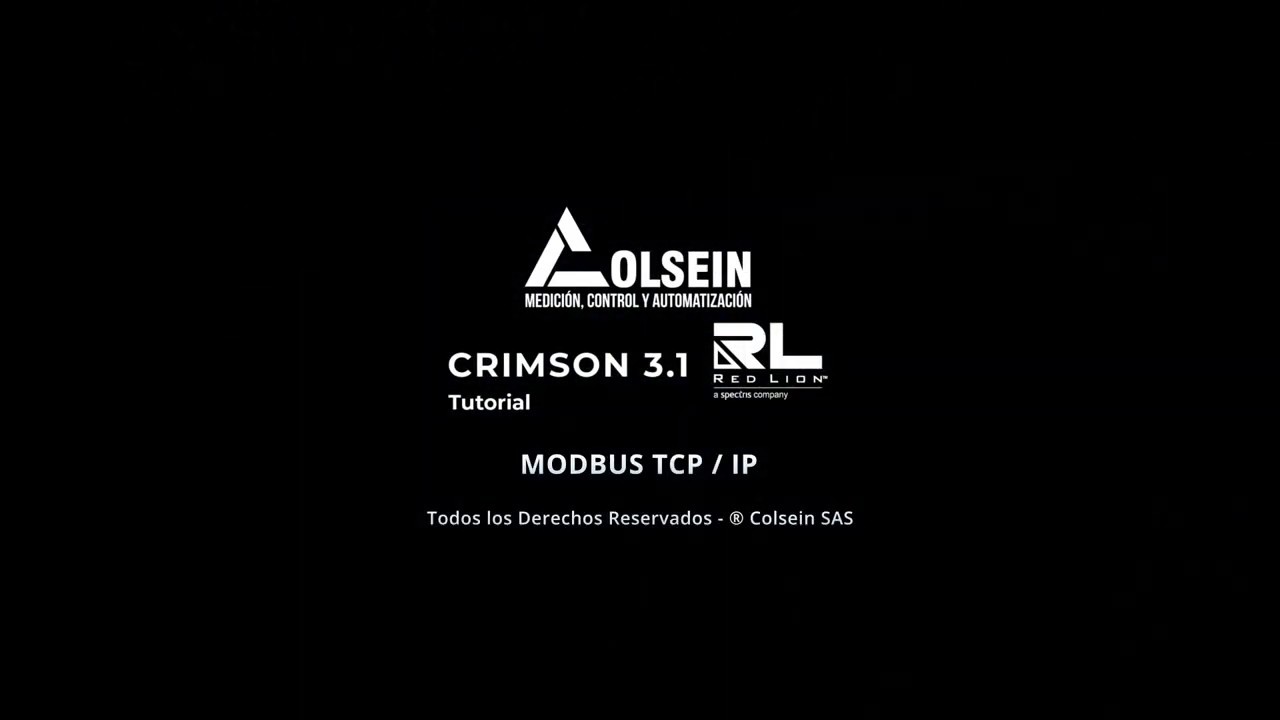 Red Lion Crimson 3 1 Modbus TCP IP - YouTube