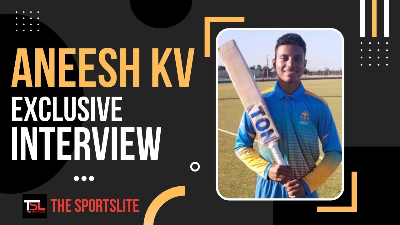 Aneesh KV Exclusive Interview | The SportsLite - YouTube