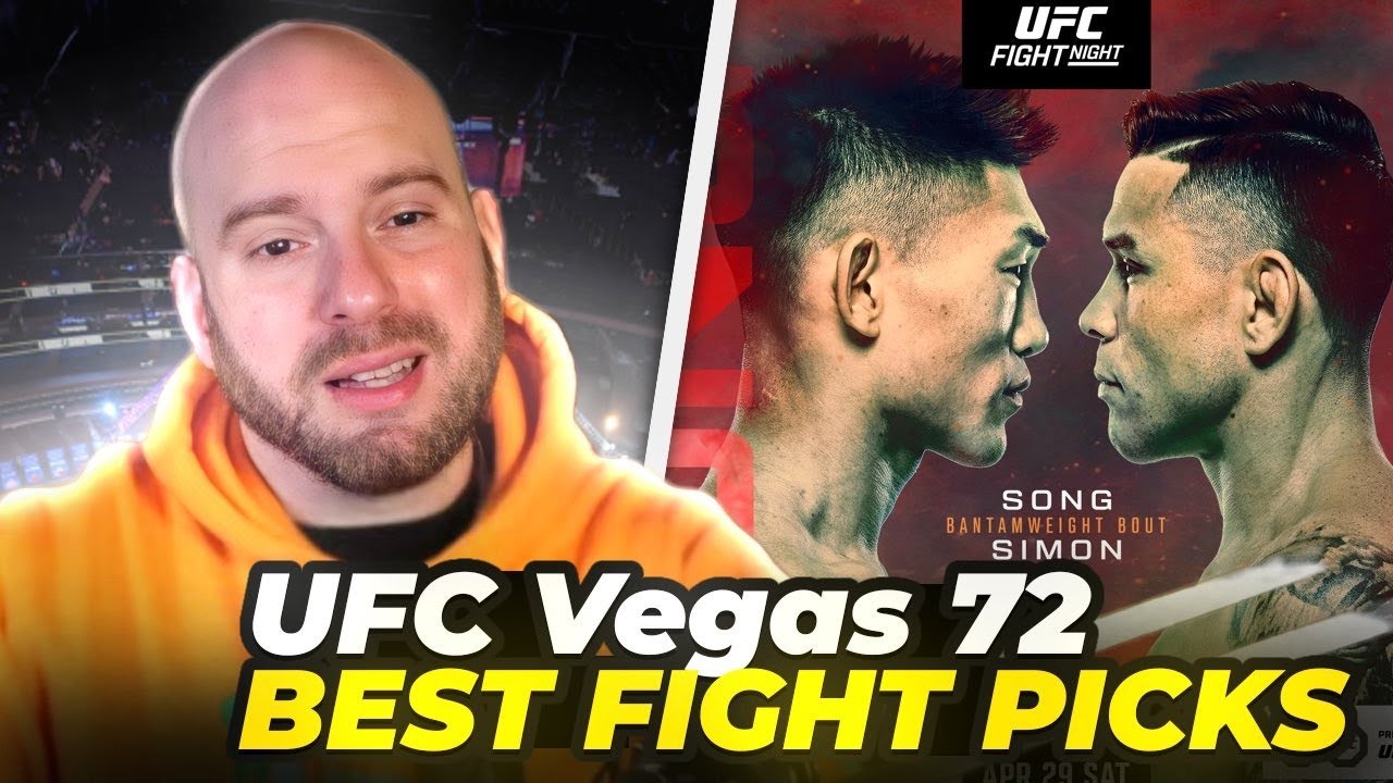 UFC VEGAS 72: SONG VS SIMON | BEST FIGHT PICKS | HALF THE BATTLE - YouTube
