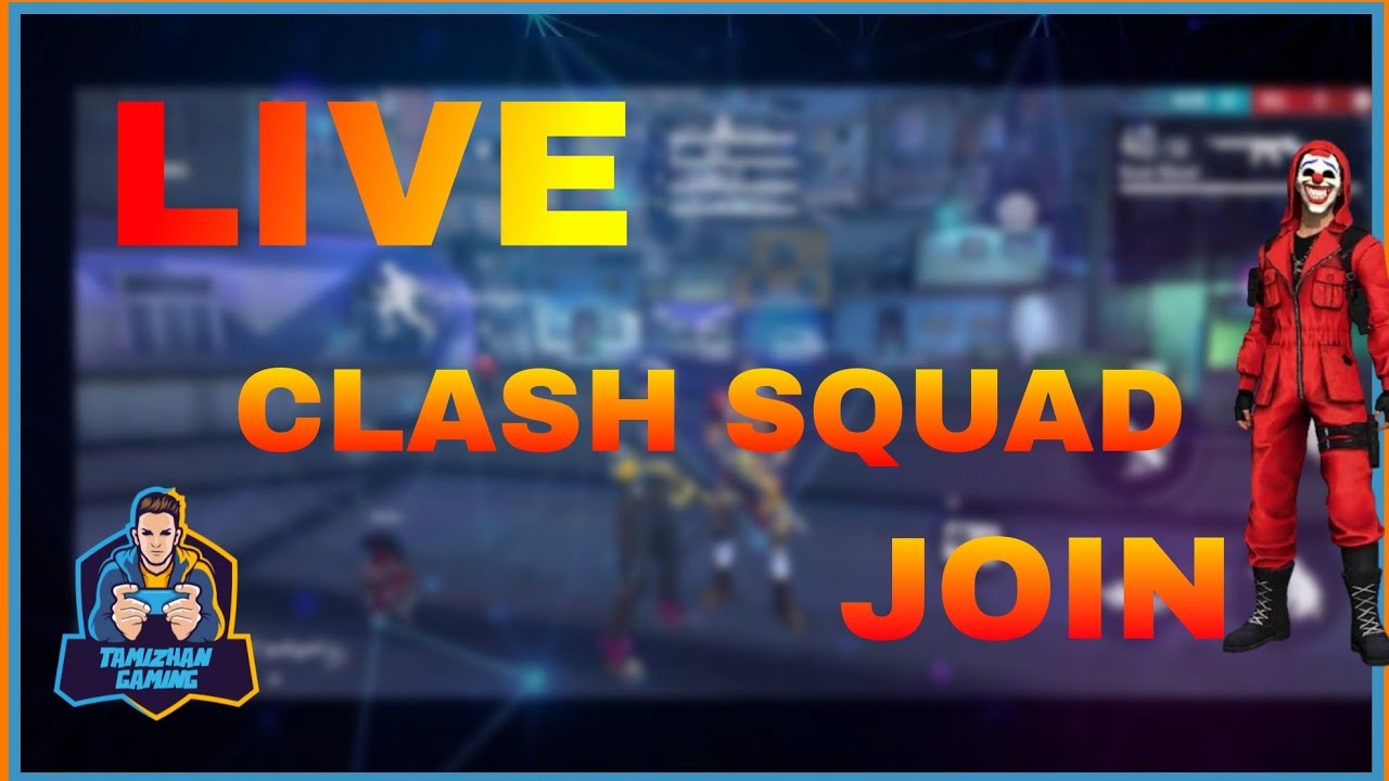 🔴LIVE CLASH SQUAD CUSTOM MATCH - YouTube