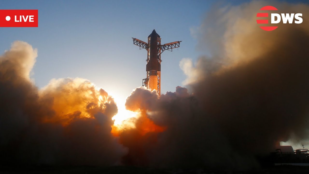 Live: Spectacular Night Launch: SpaceX Sends Starlink Satellites From ...