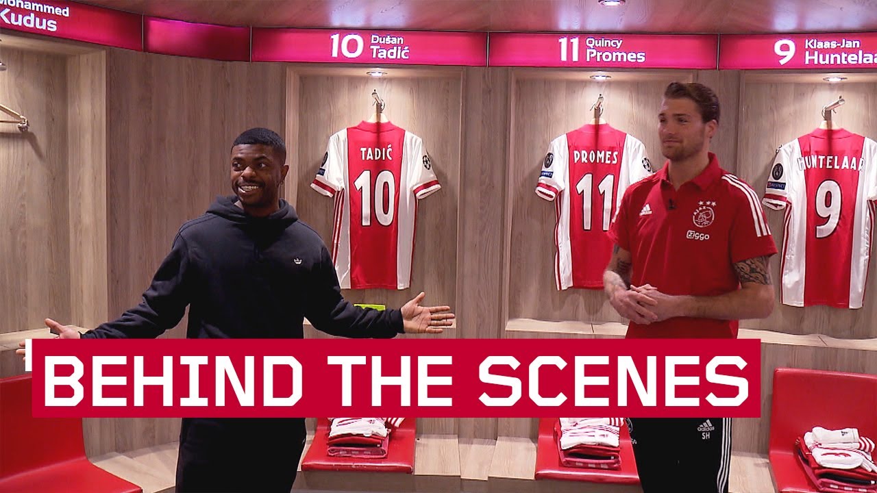 PREPARING THE KITS | David the Kit man for a Champions League game ...