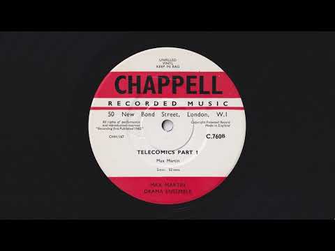 Max Martin – Teledramatics 3 / Telecomics 1 (1962, Vinyl) - Discogs