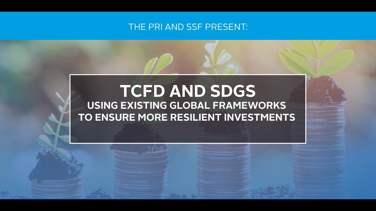 Joint event of PRI and SSF on TCFD and SDGs - YouTube