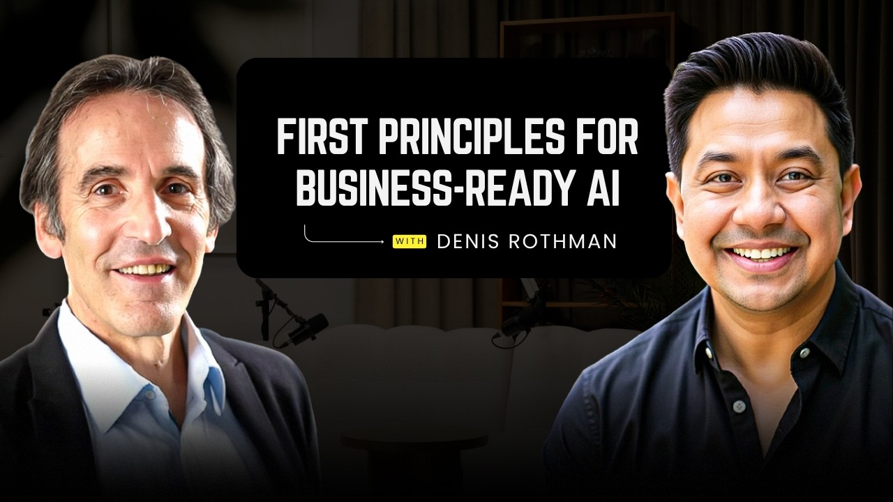 Denis Rothman's 2025 Generative AI Blueprint for Businesses - YouTube