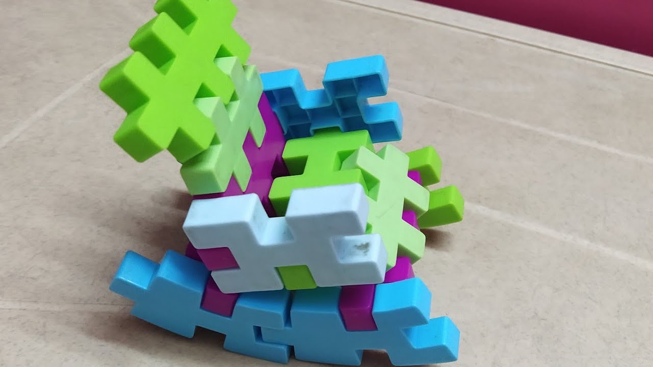 Rocking chair using kingdom blocks - YouTube