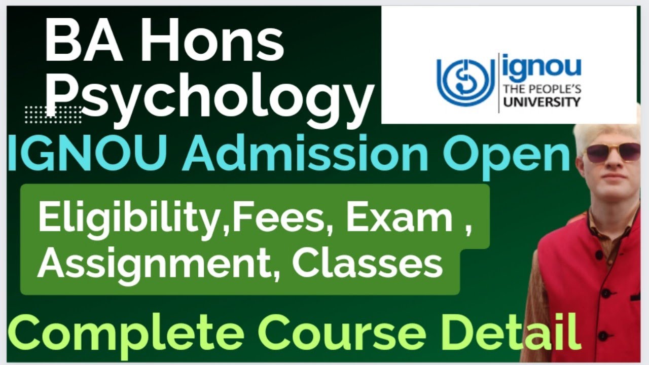 IGNOU BA Hons Psychology Admission Open IGNOU BA Hons Psychology ignou-ba-hons-psychology-admission-open-ignou-ba-hons-psychology