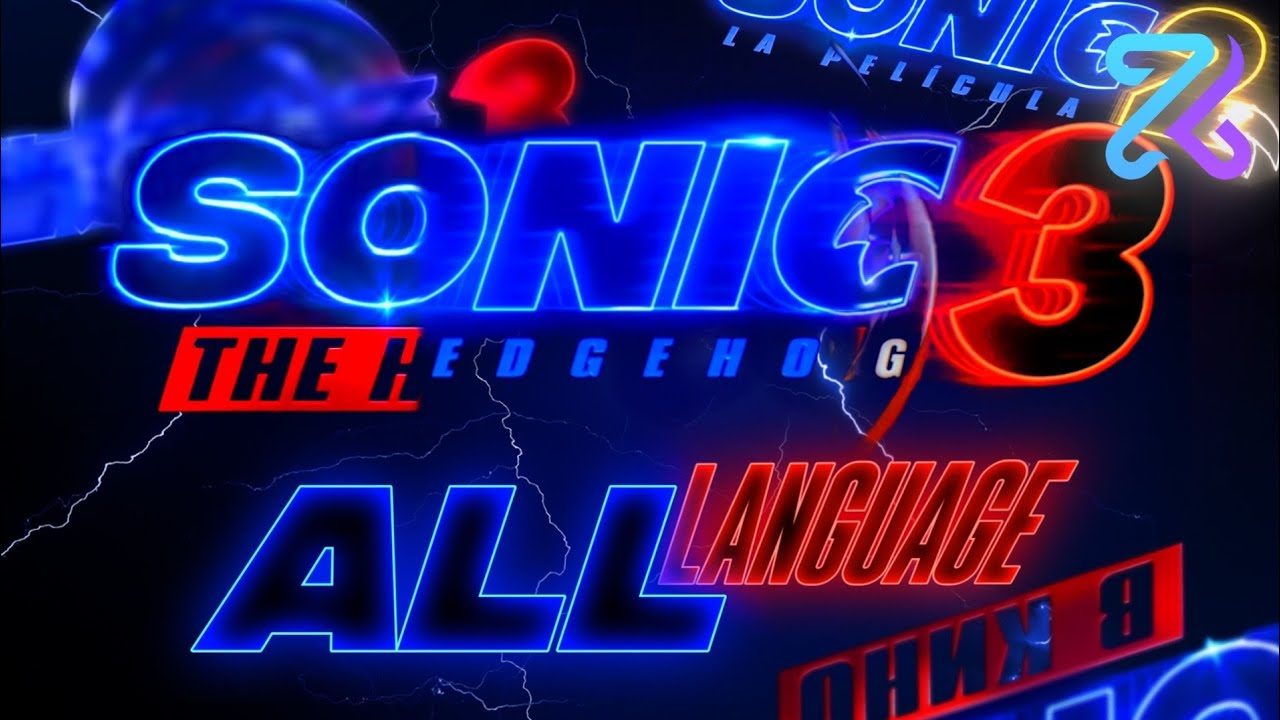 Les 34 LOGOS de SONIC 1, 2 et 3 en version MULTI-LANGUE ! - YouTube
