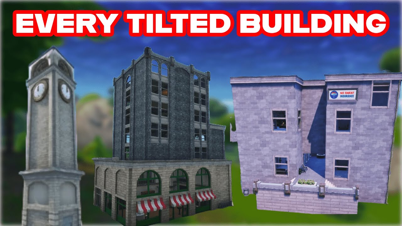 Ranking EVERY BUILDING In TILTED TOWERS From WORST To BEST - YouTube