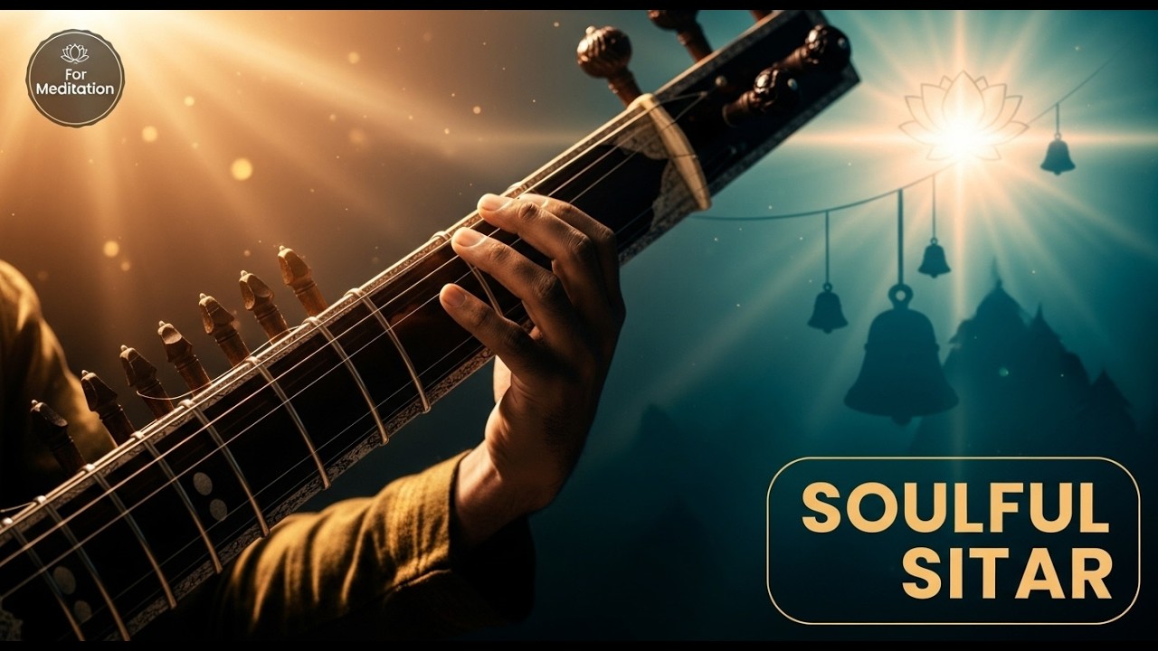Soulful Sitar — Deep Meditation & Relaxing Raga (Sitar Instrumental ...