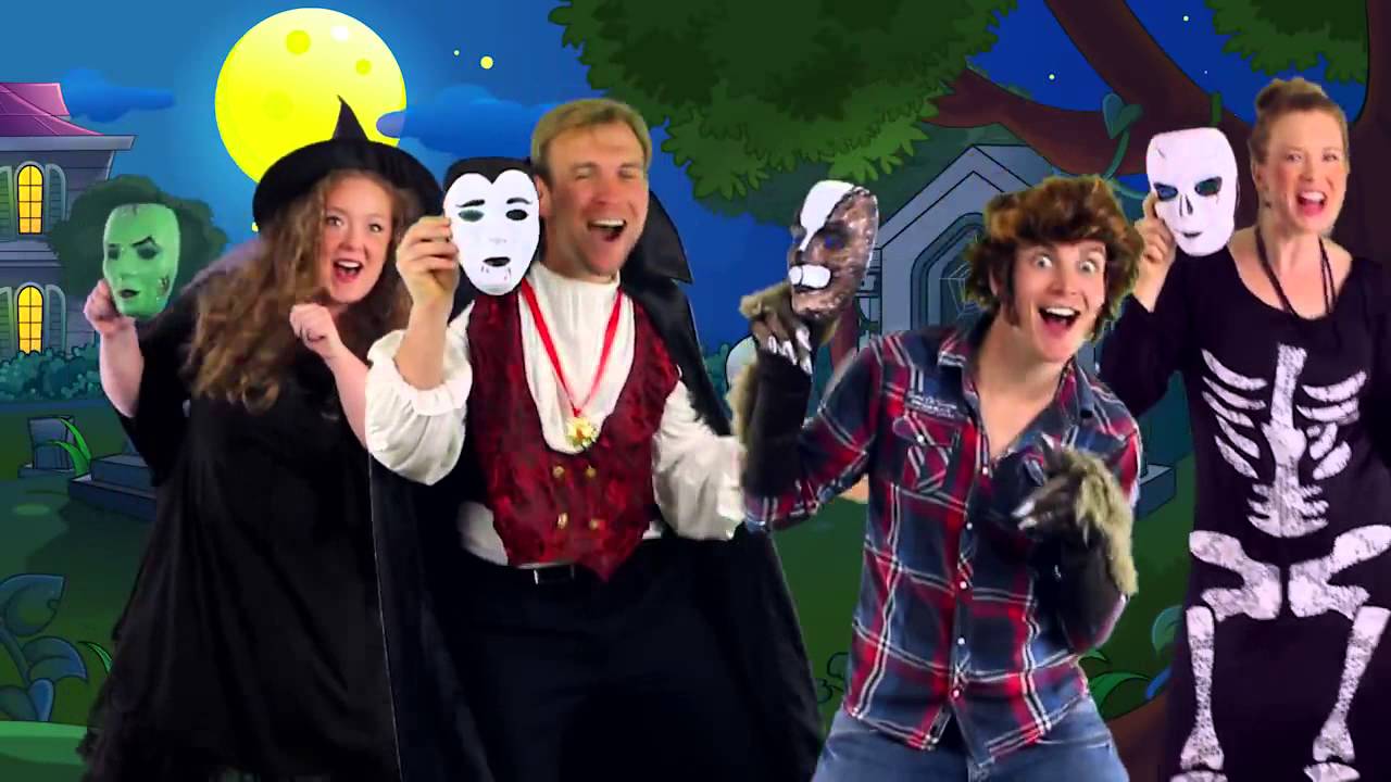Halloween Peek a Boo Party Kids Halloween Song - YouTube