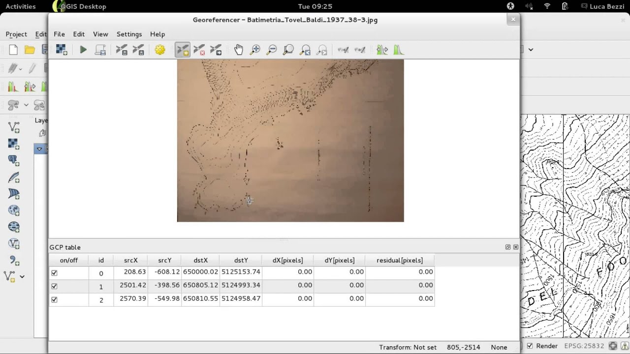Project Tovel 3: georeferencing historical maps - YouTube