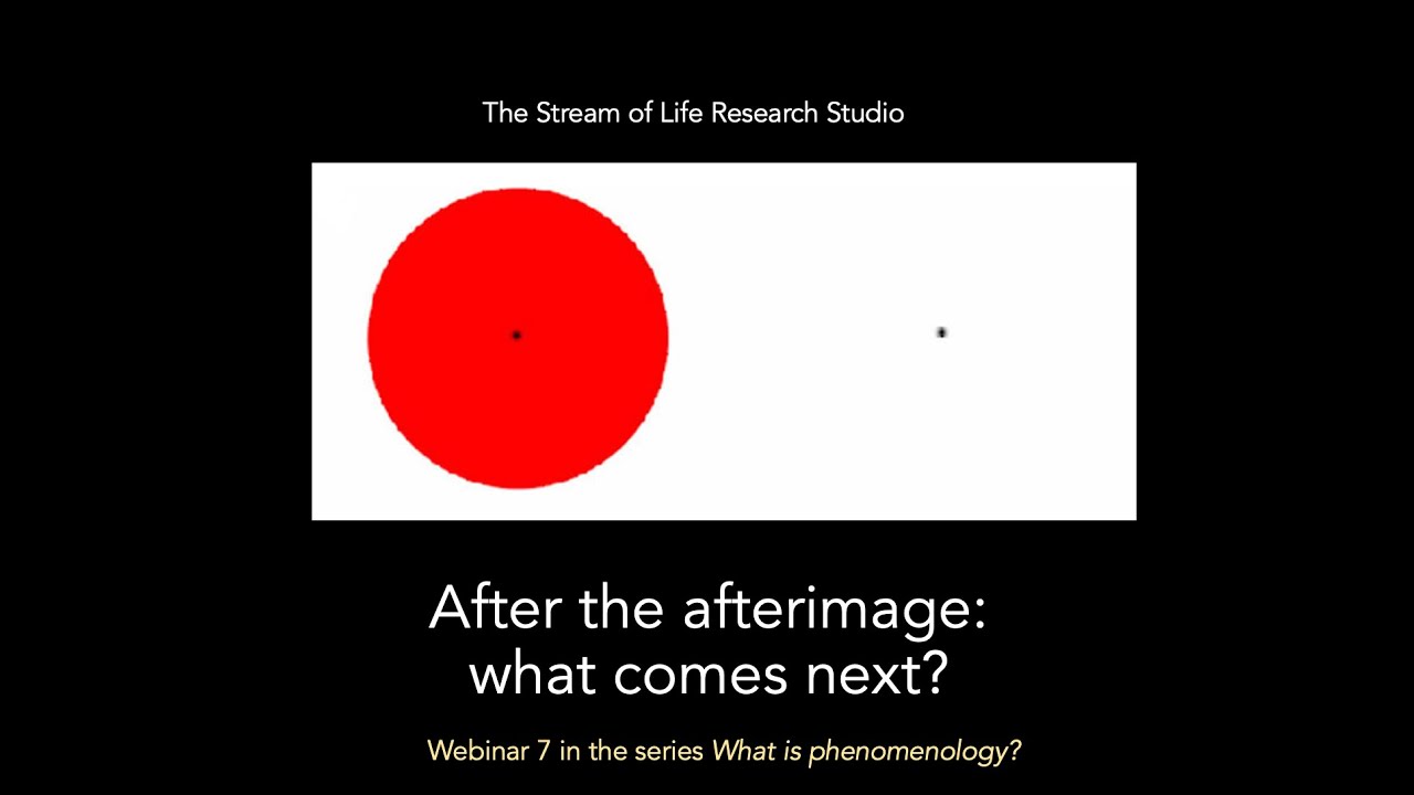 After the afterimage: what comes next? - YouTube