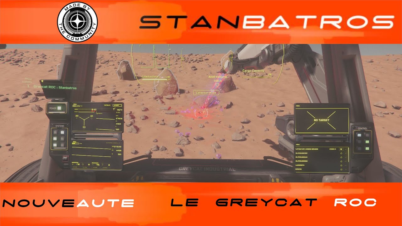 [FR] Star Citizen - Nouveauté 3.10 - Le Greycat ROC - YouTube