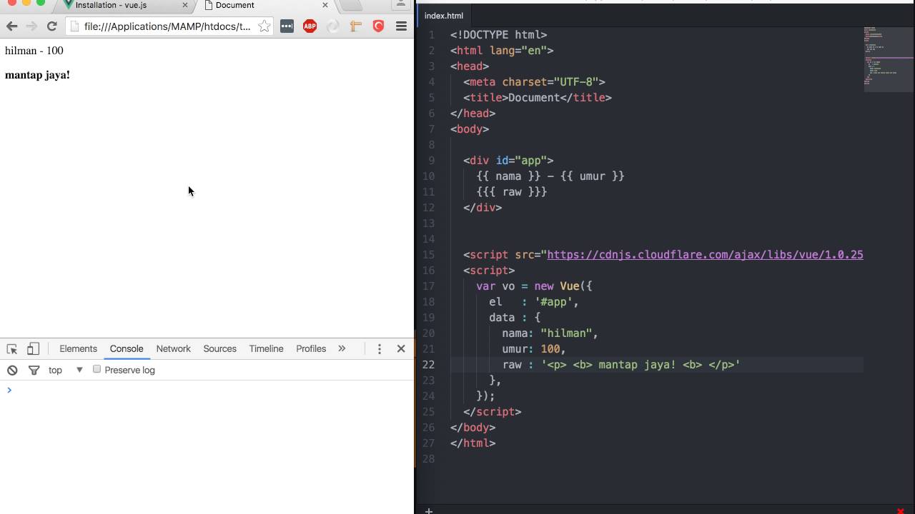 data binding - YouTube