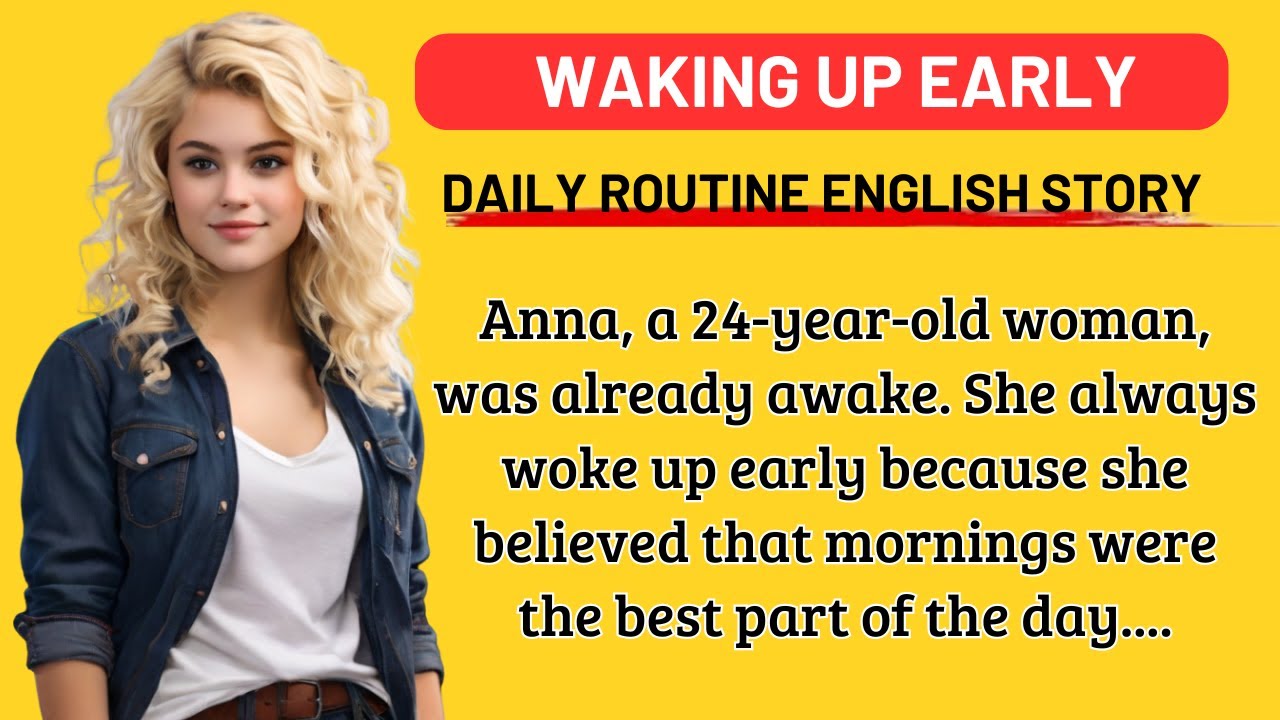 Daily routine English Story || Simple English Story for Beginners ...