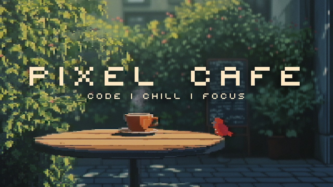 Morning Chill for Coding | Pixel Art Coffee & Soft Light☕ - YouTube