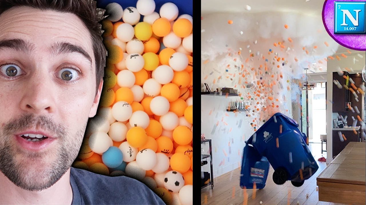 Ping Pong Explosion w/David Dobrik | Nickipedia - YouTube