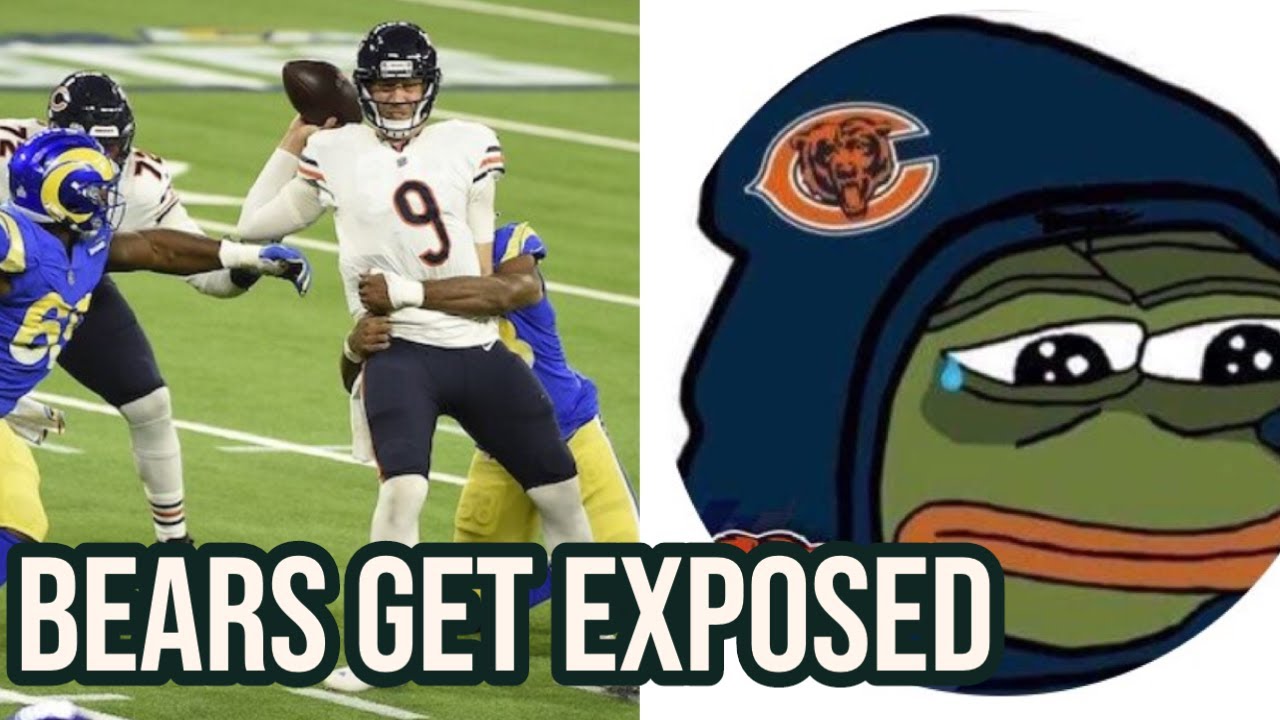 Bears Get Exposed and I am Sad || Chicago Bears vs Los Angeles Rams ...