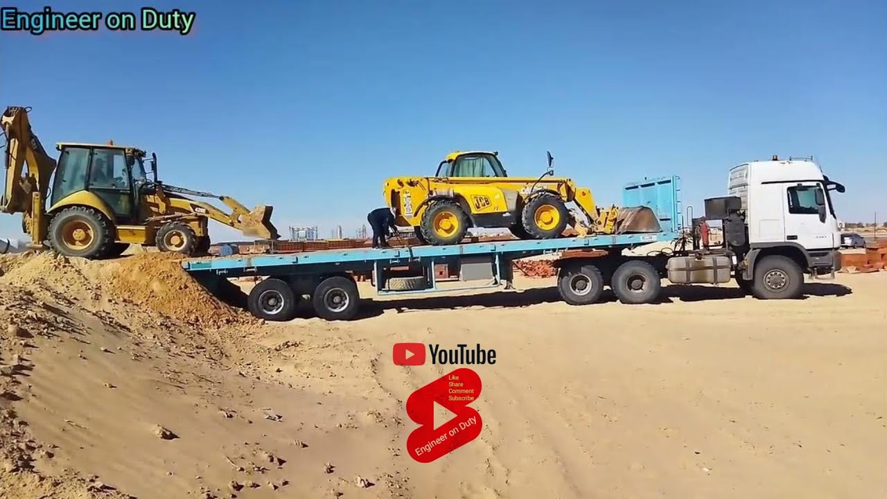 powerful partnership, jcb video, jcp vs backhoe vs excavator vs truck ...
