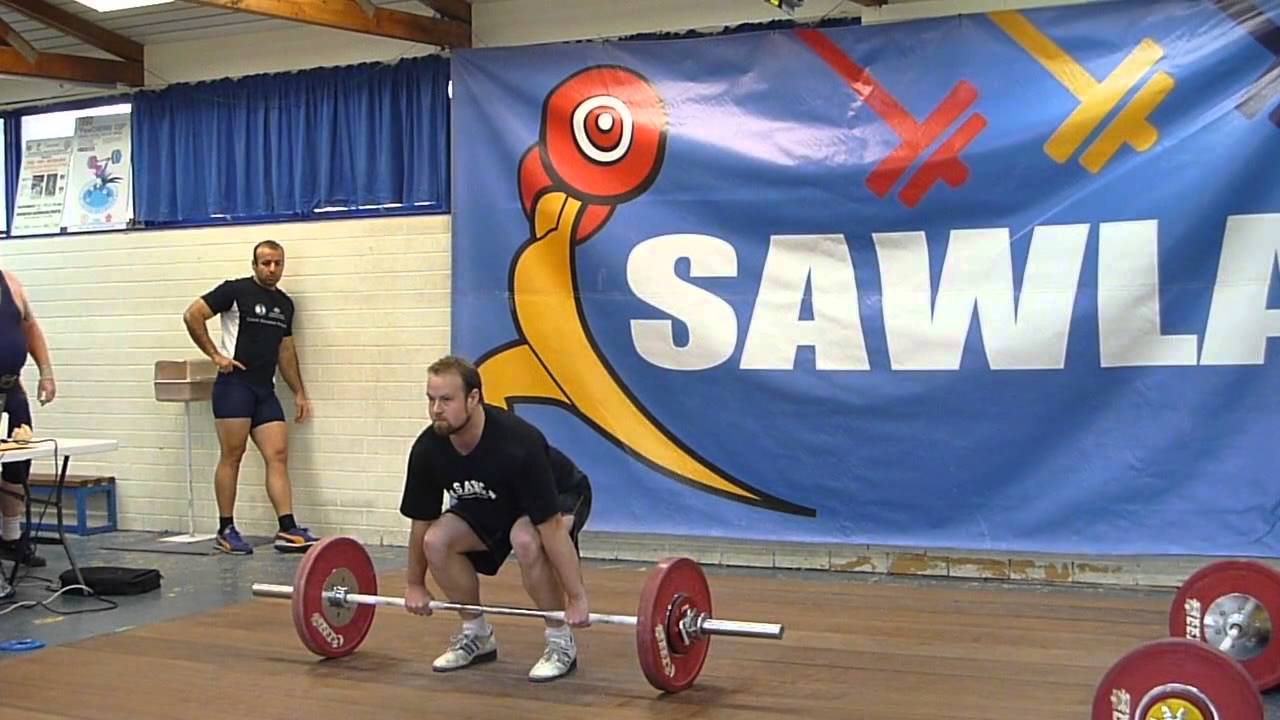 SAWLA – SAWC August 2014 Open - Luke – Clean and Jerk - 1 - YouTube