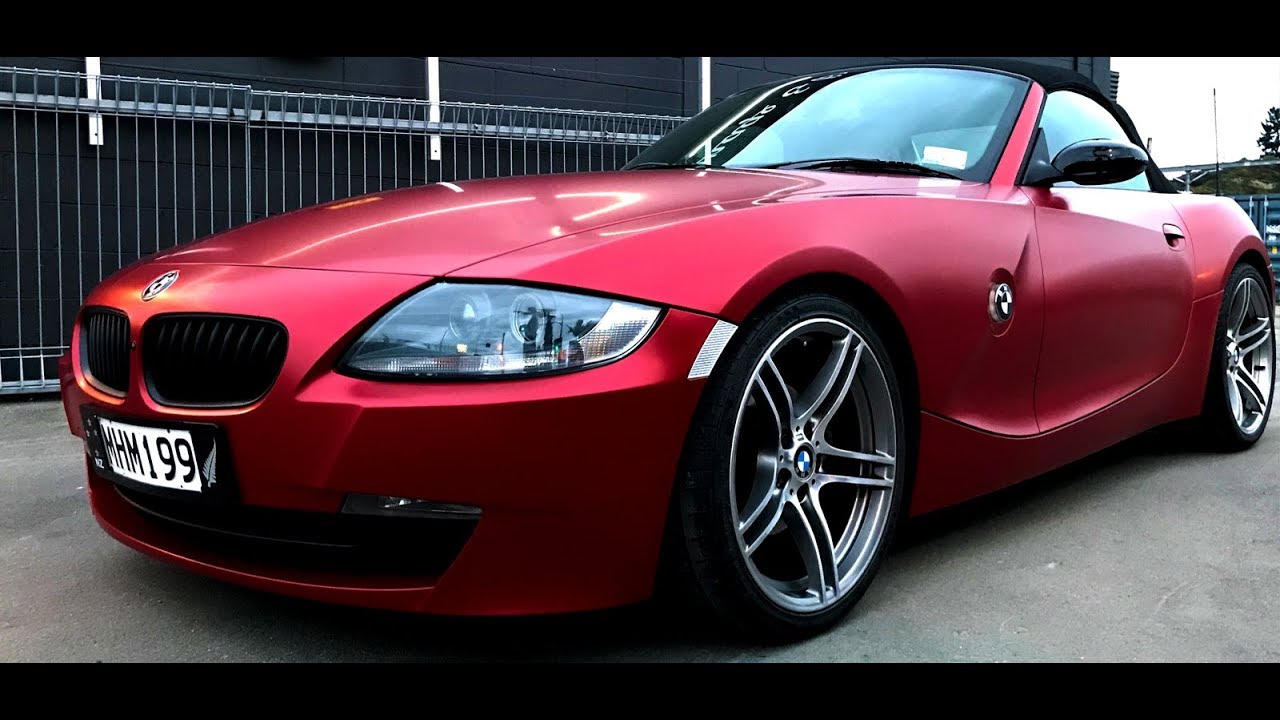 BMW Z4 Vehicle Wrap | Kapiti Signs - YouTube